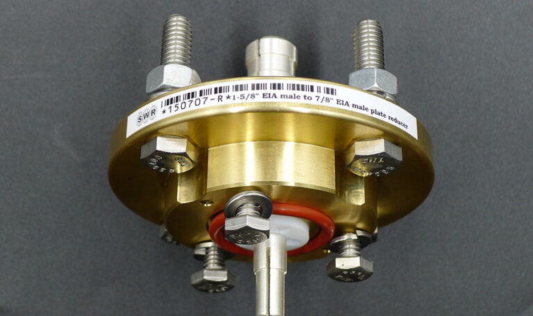 150707-R – 1-5/8″ EIA male to 7/8″ EIA male plate reducer, type “plate ...