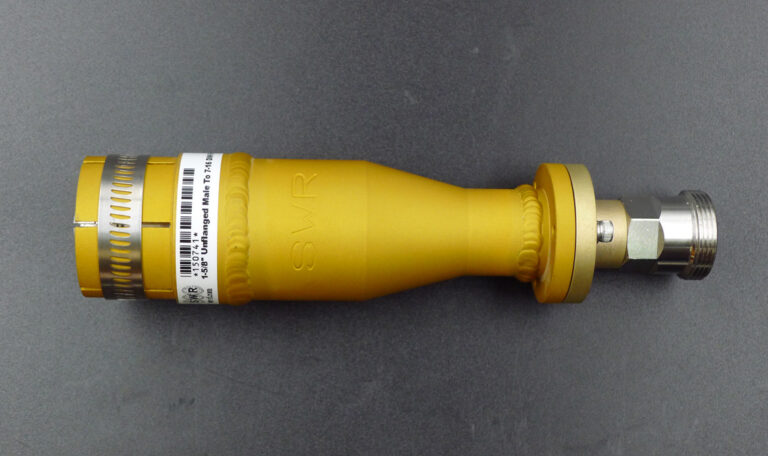 150741 * 1-5/8″ Unflanged To 7-16 DIN Female Tapered Reducer with 1-5/8 ...